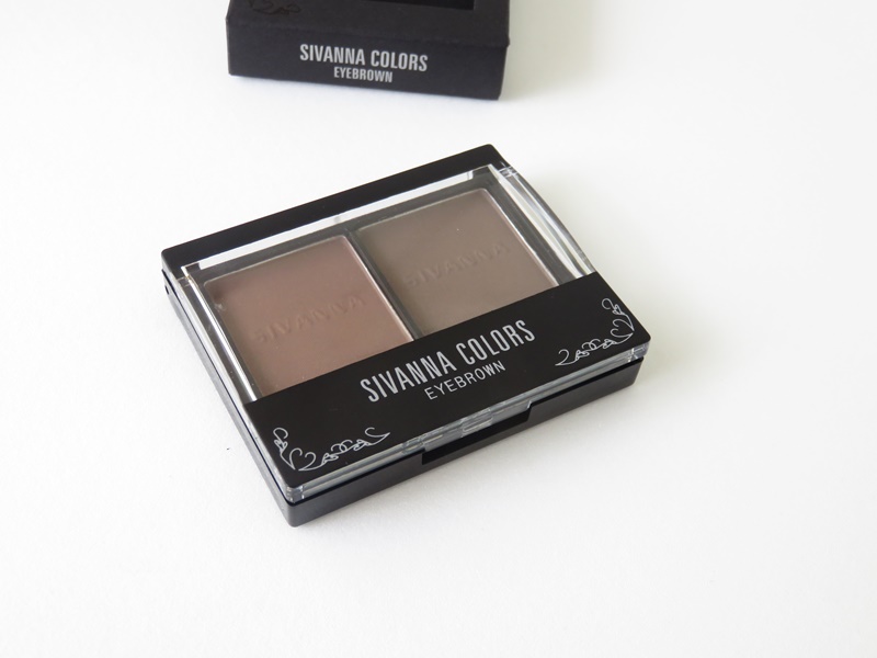 Sivanna Colors eyebrow powder kit 04: Review, Swatches